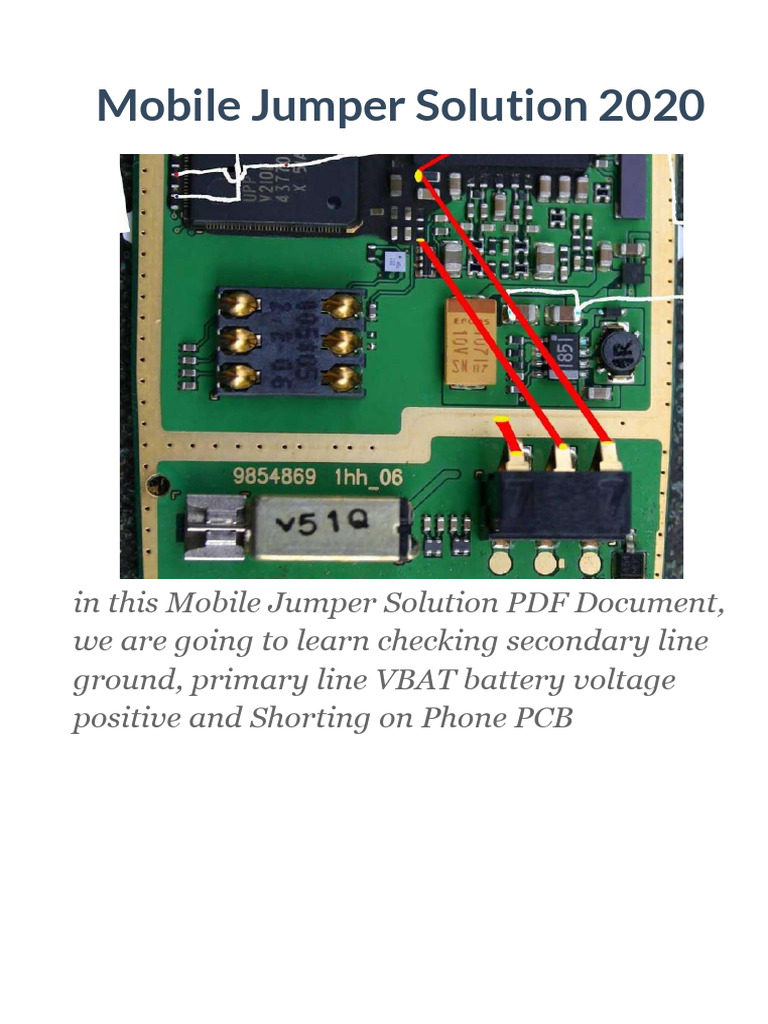 Mobile Jumper Solution 2020 | PDF | Printed Circuit Board | Telephone