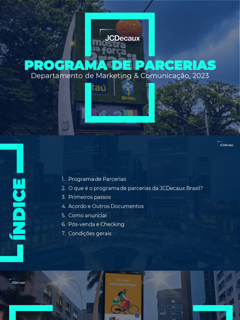Programa de Parcerias | PDF | Comunicação | Marketing