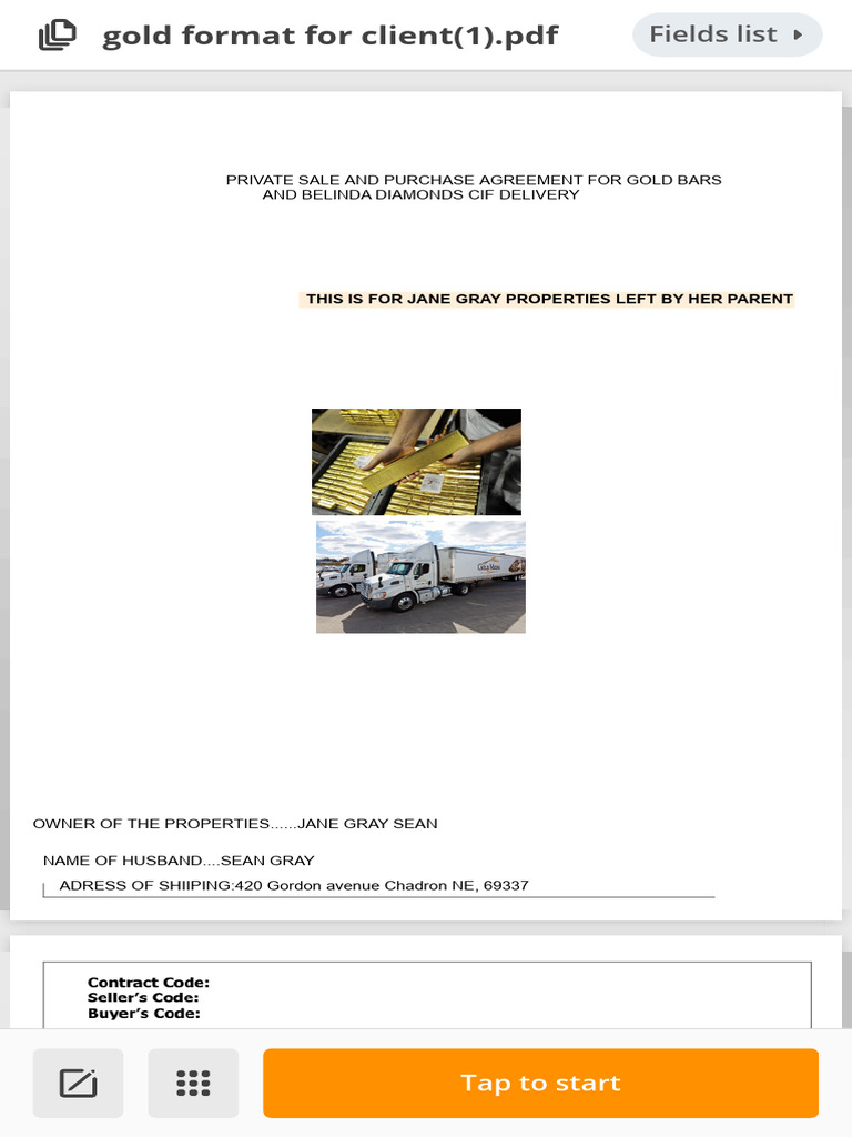 PDFfiller - Gold Format For Client PDF | PDF