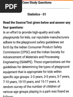 Cbse - Vi - Math - Case Study Questions | PDF | Triangle | Perpendicular