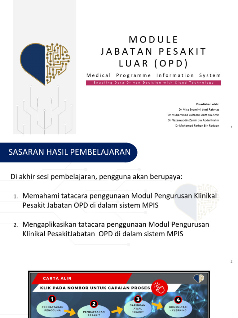 User Manual OPD MPIS 12.7.2023 | PDF