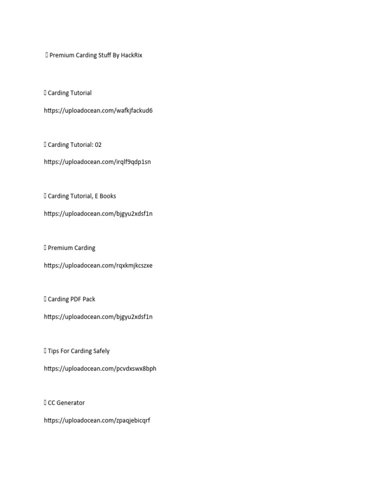 All Carding Dock-1 | PDF