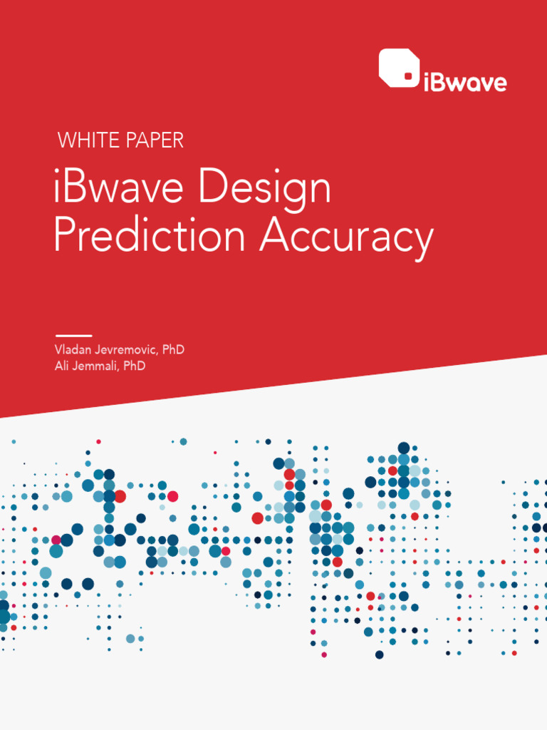 Ibwave Design Prediction Accuracy - White Paper | PDF | Standard Deviation | Accuracy And Precision