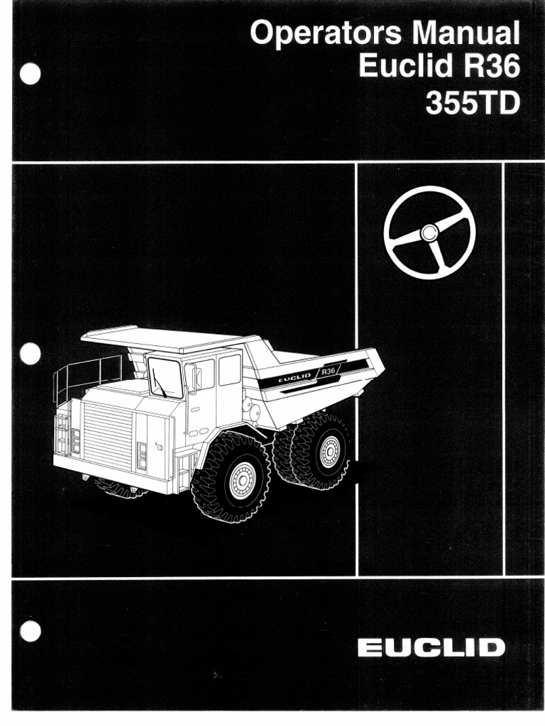 Manual Operador R36 EUCLID | PDF