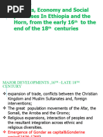 The Gonderian Period and Zemene Mesafint | PDF | Ethiopia | Horn Of Africa