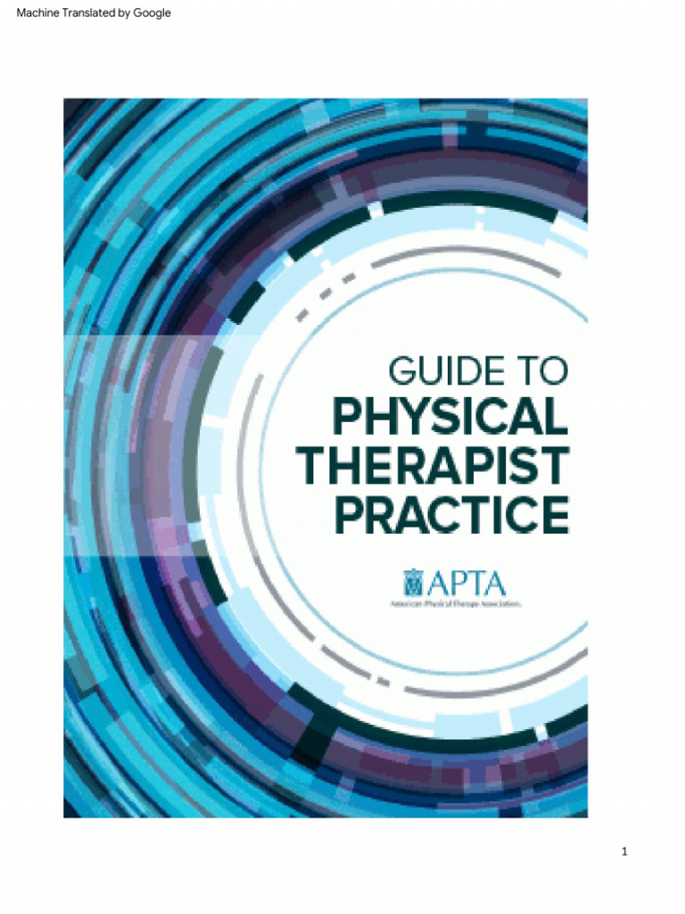 Guia Apta 3.0 | PDF | Terapia física | Invalidez