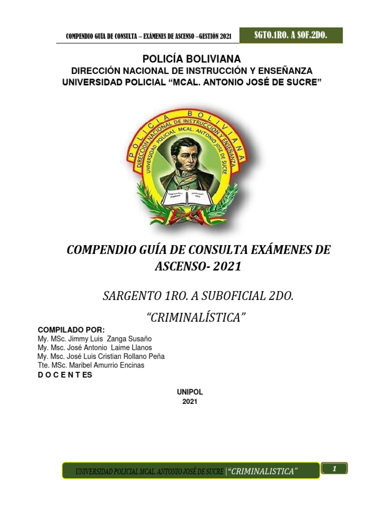 CRIMINALISTICA | PDF | Ciencia forense | Fiscal