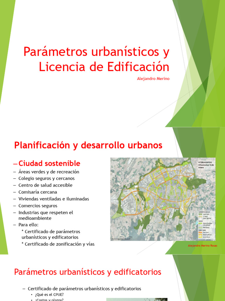 A - Parametros Urbanos y Licencia de Edificación HG | PDF | Zonificación