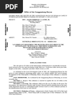 Sample Municipal Ordinance | PDF | Local Government | Government