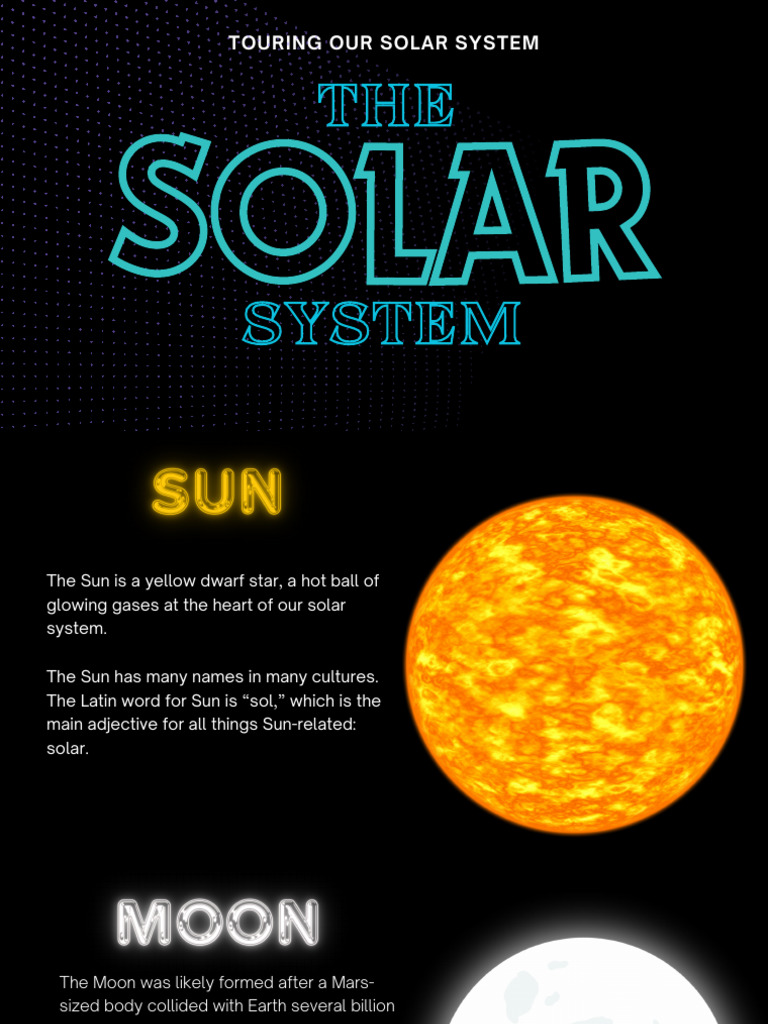 The Solar System | Download Free PDF | Planets | Saturn