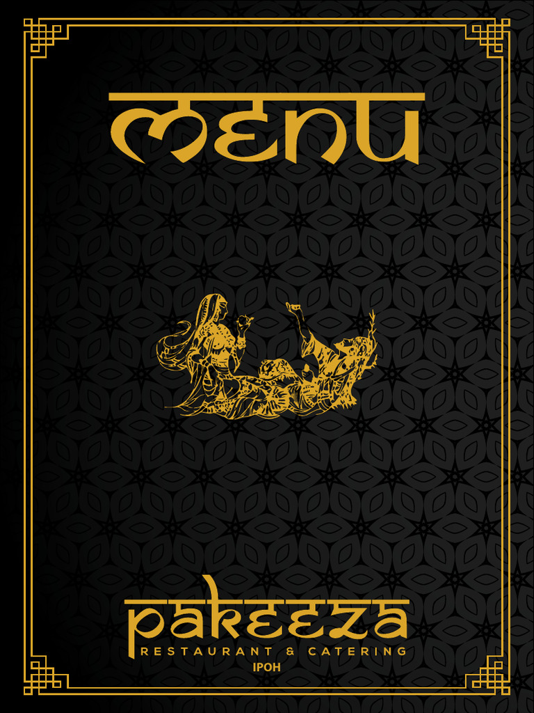 Menu Pakeeza Restaurant | PDF | Indian Cuisine | Curry