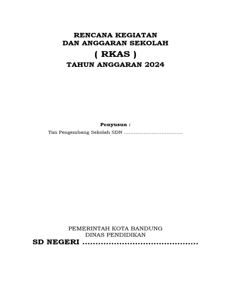 Instrumen - Verifikasi - RKAS - 2024 Per Tahap | PDF
