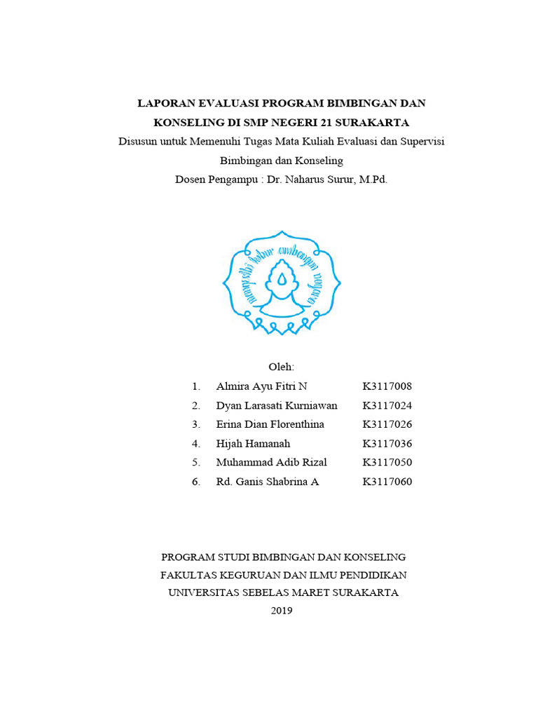 Bismillah Laporan SMP 21 | PDF | Seni