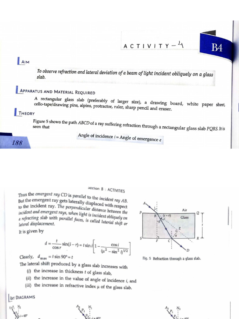 Physics Activity 4, 5, 6 | PDF