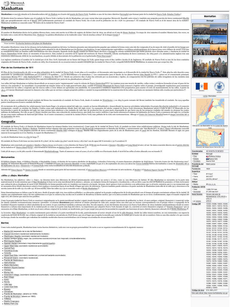 Manhattan | PDF | Manhattan