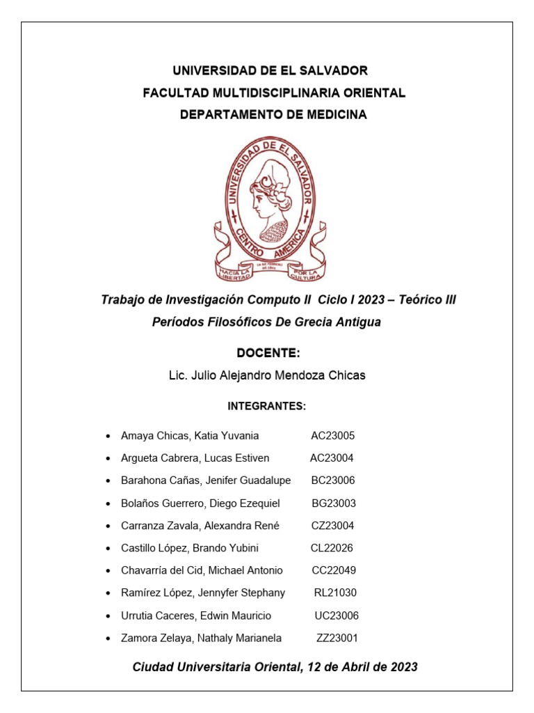 Periodos de Grecia Antigua Filosofía | PDF | Periodo helenístico ...