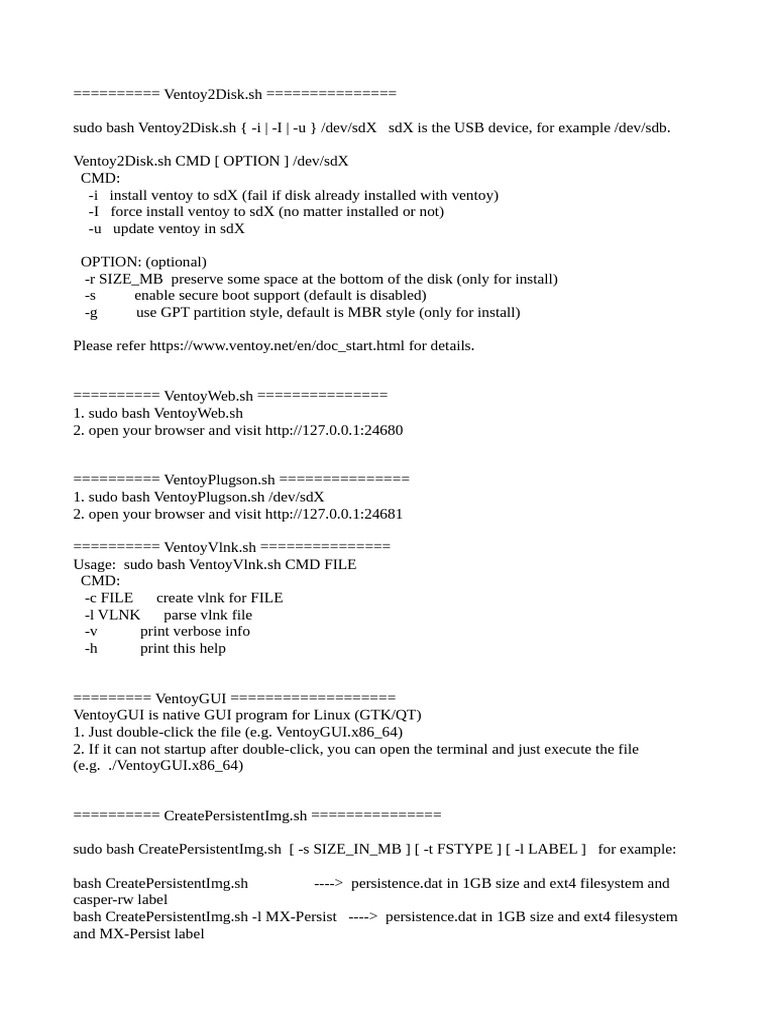 Ventoy Installation and Usage Guide | PDF | Business