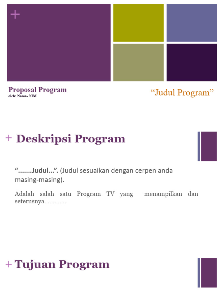 Contoh Proposal-Manajemen Prod Media TV - TA 21-22 | PDF