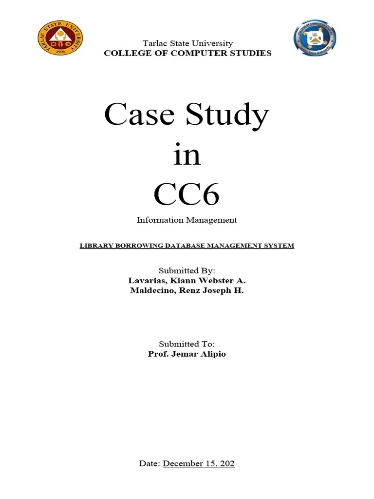 Library Borrowing Database Management System | PDF | Databases | Libraries