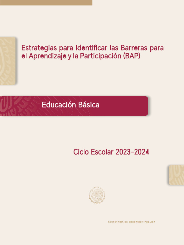 Insumo 2da Sesión CTE Noviembre 2023 | PDF | Inclusión (Educación) | Enseñando