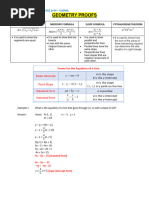 Geometry EOC Practice Test Solutions (Complete) | PDF | Tetrahedron | Area