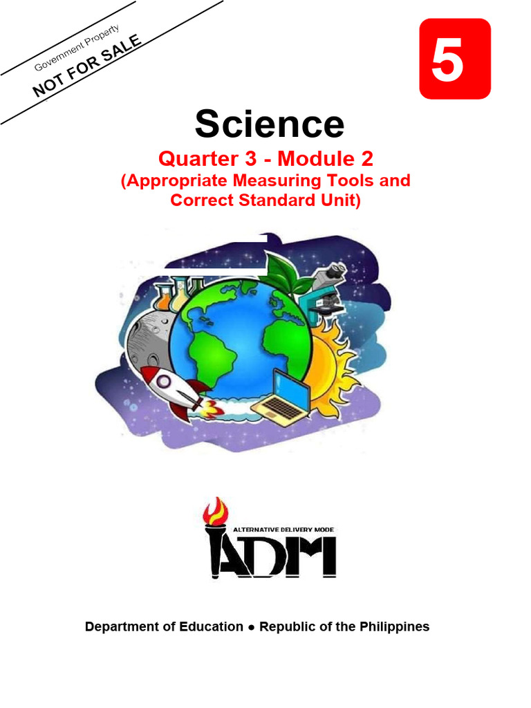 Sc5-q3-Module-2 - Measuring Tools and Correct Standard Units - v2 | PDF | Educational Assessment ...