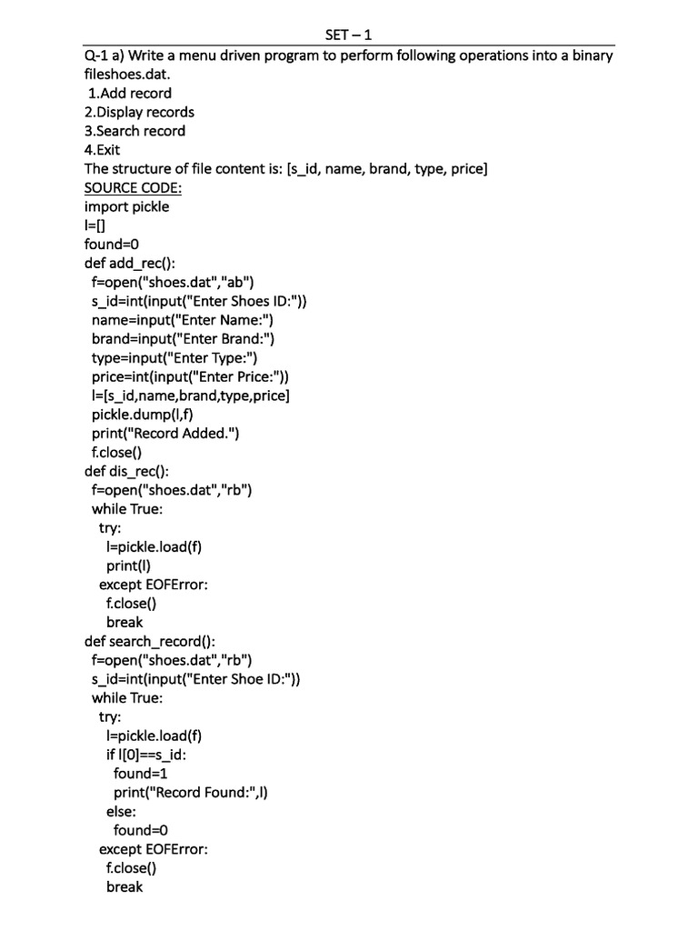 Set 1 | PDF | Computer Science | Information Retrieval