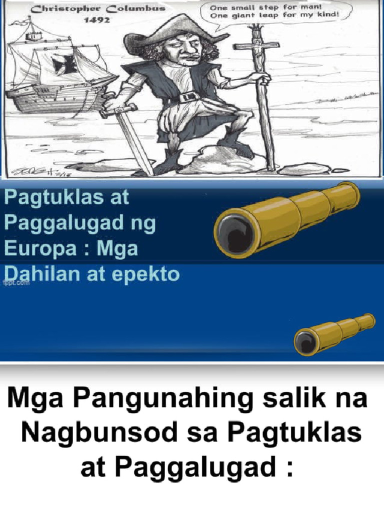 Panahon NG Pagtuklas at Paggalugad Using The Editorial Cartoon Strategy ...