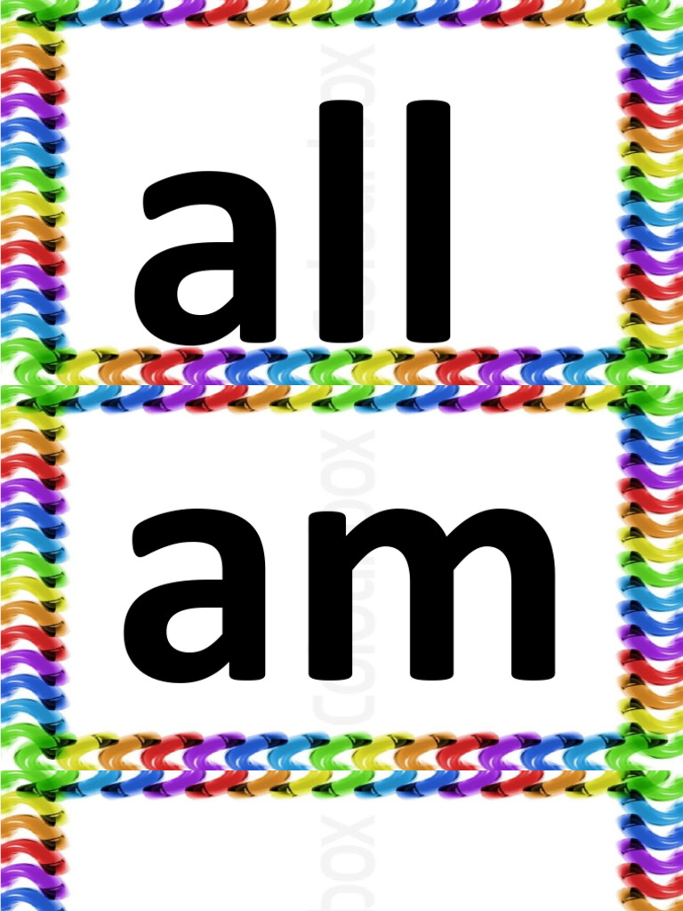 English 1 PPT q3 - Dolch 2 (Words) | PDF