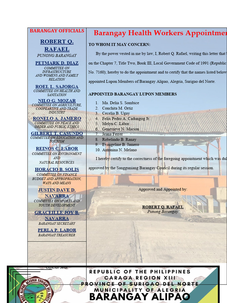 lUPON Appointment | PDF