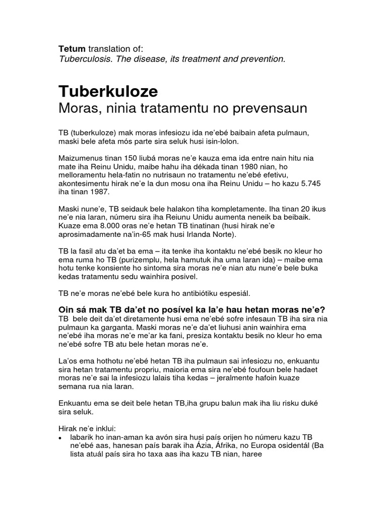 TB - Tetum | PDF