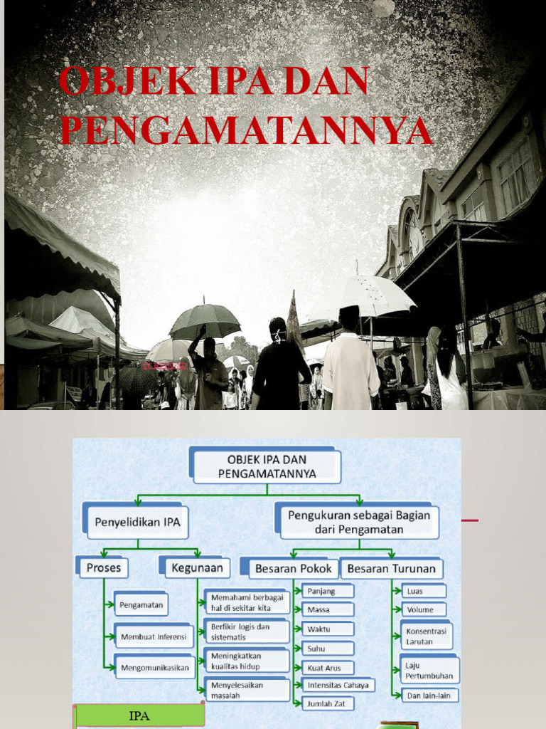 Objek Ipa Dan Pengamatannya | PDF