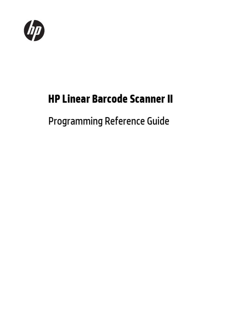 HP QD2100 Programming Guide | PDF | Universal Product Code | Notation