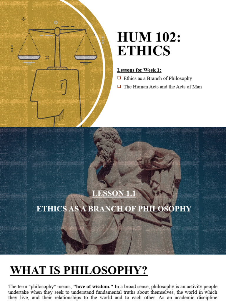 Intro To Ethics | PDF | Morality | Reason