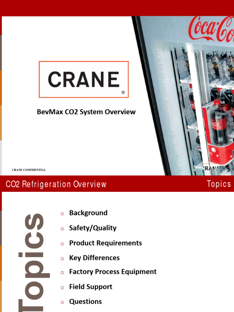 Bevmax Co2 System Overview: Crane Confidential | PDF | Heat Exchanger ...