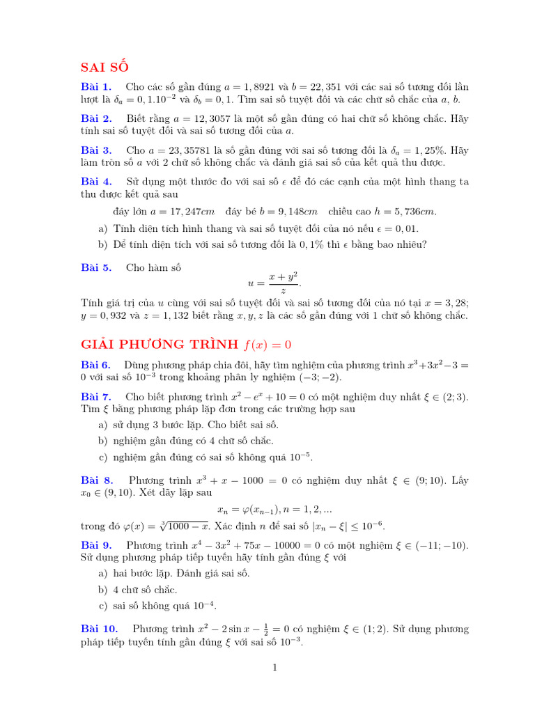 BT Tong Hop Chuan PP So | PDF