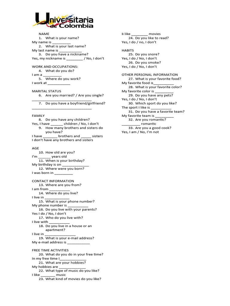 Self Introduction | Download Free PDF | Interpersonal Relationships