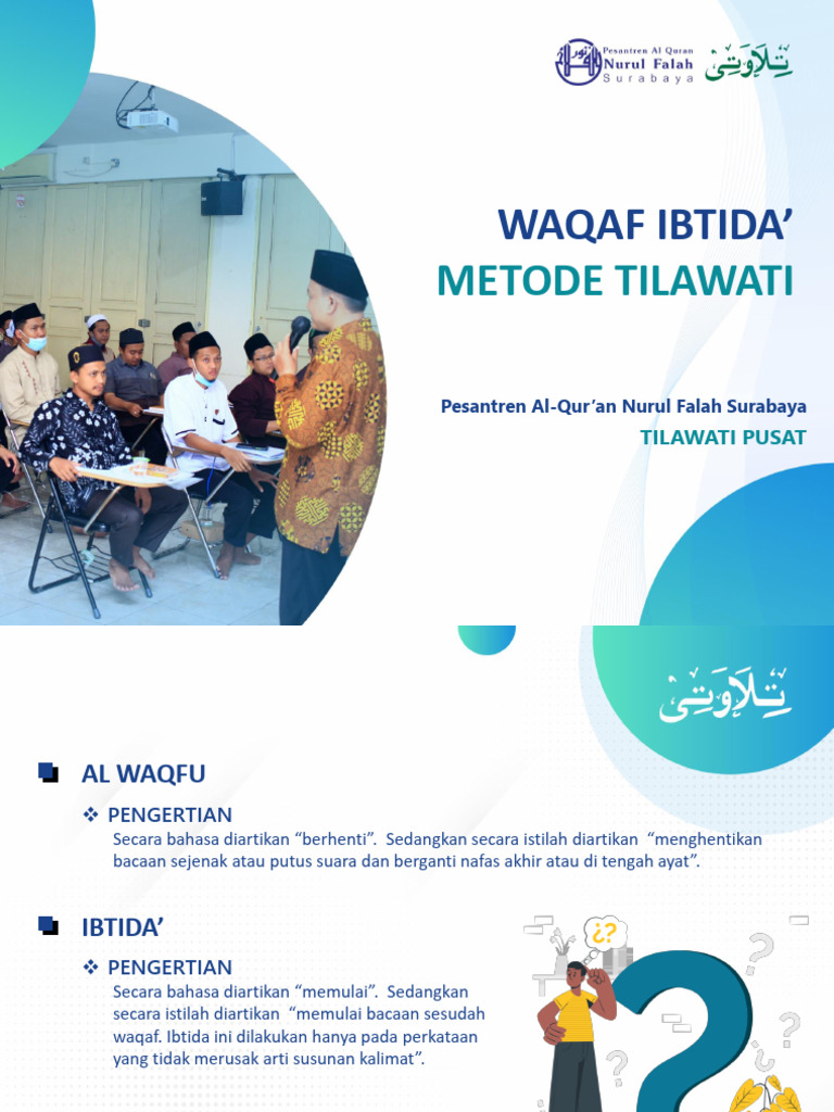 L2-02 Waqaf Ibtida - Metode Tilawati | PDF