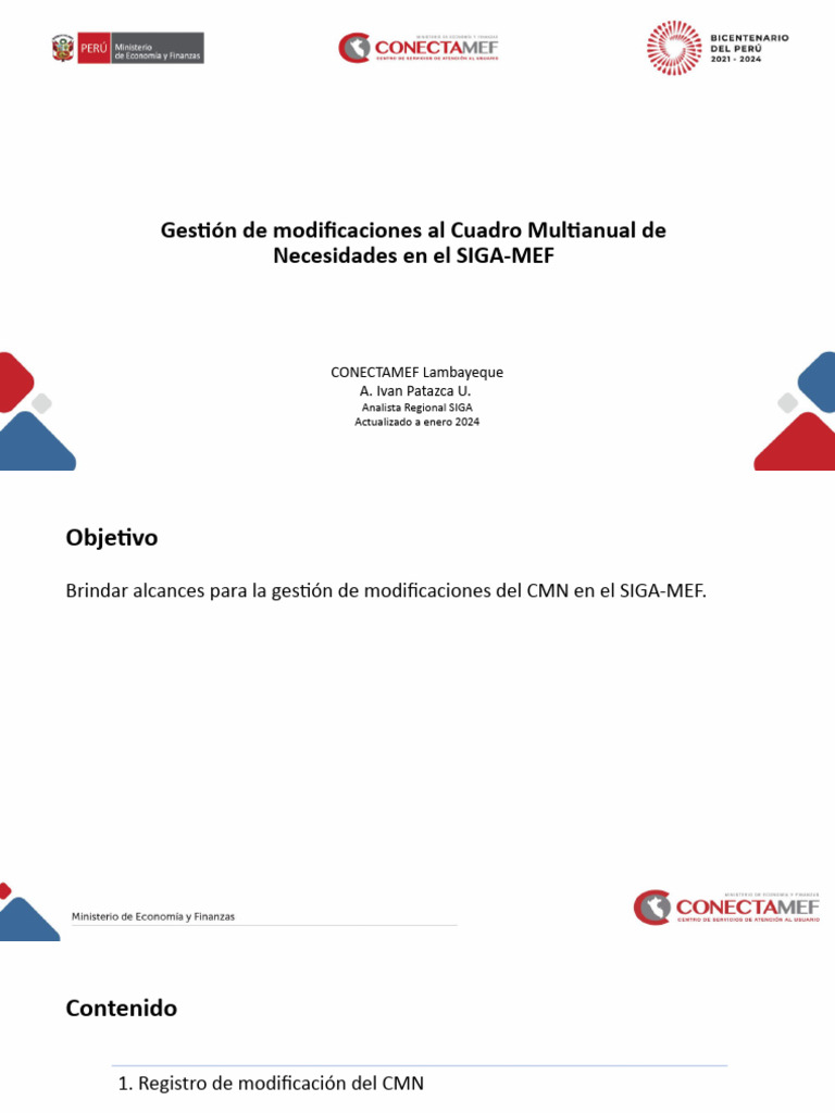 Gestion-modificaciones-CMN - 2024 | PDF