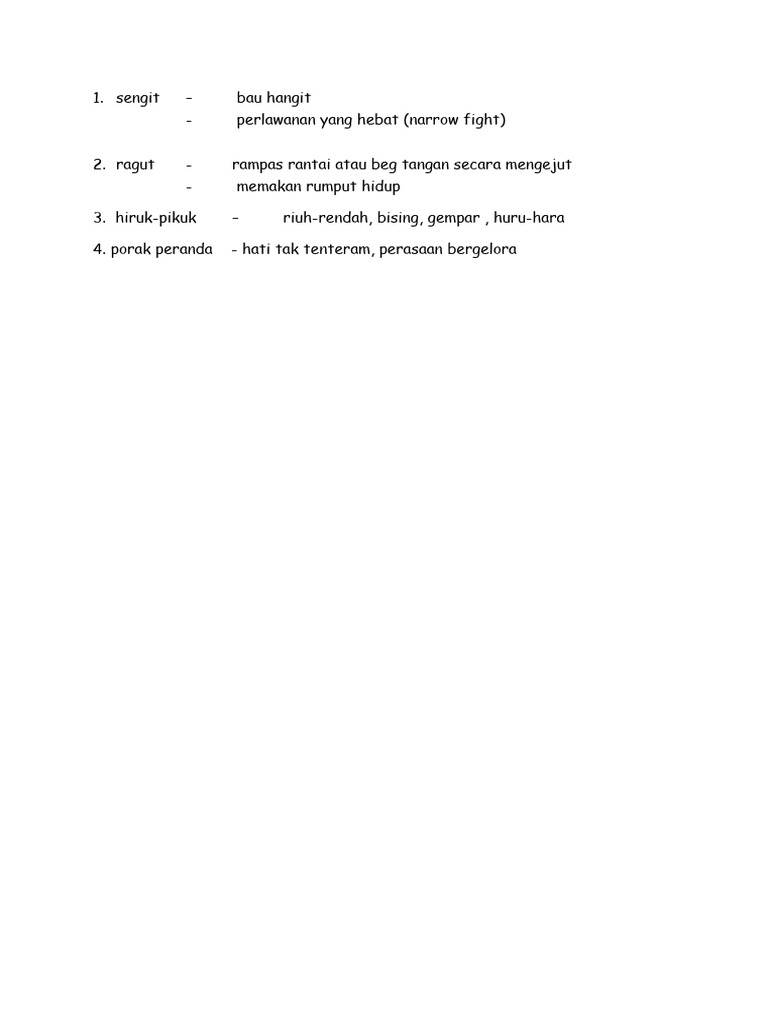 Arti dan Makna 'Sengit' dalam Bahasa | PDF | Hukum | Sejarah
