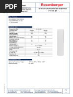 Specification Sheet XXXDWH 17 65V IVT | PDF | Antenna (Radio ...