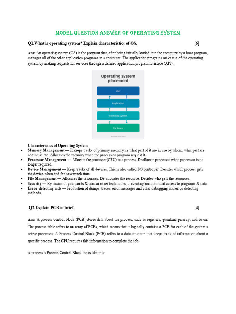 Solved Os Sppu Q - Paper | PDF | File System | Operating System