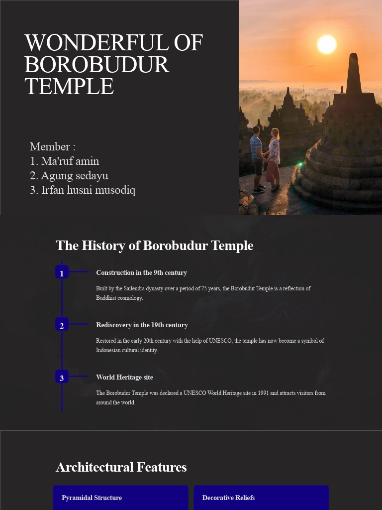 Descriptive Text About Borobudur Temple | PDF | Indian Religions