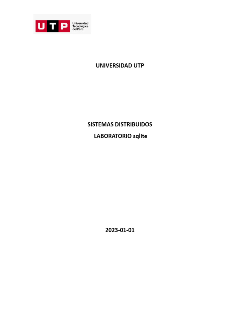 Sqlite Lab | PDF | Java (lenguaje de programación) | Tecnologías de la ...