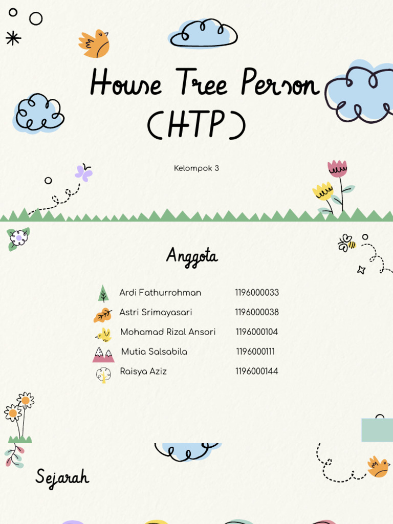 House Tree Person (HTP) Test - Administrasi Tes Psikologi - Tes Non ...