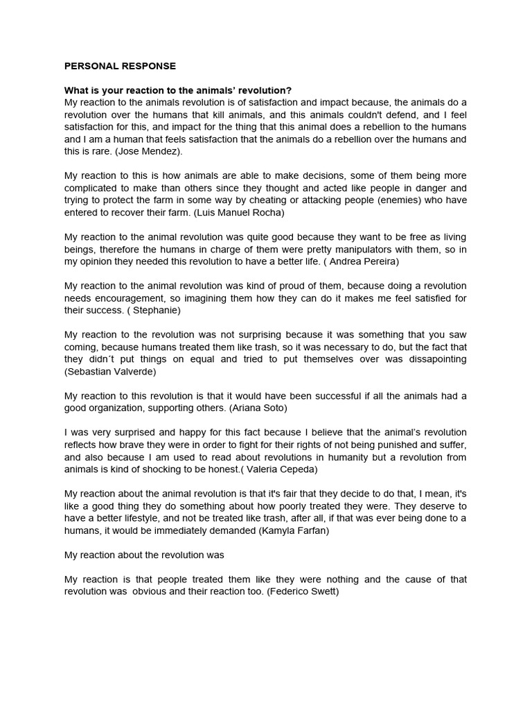 Animal Farm Chapter 4 Review | PDF | Cattle