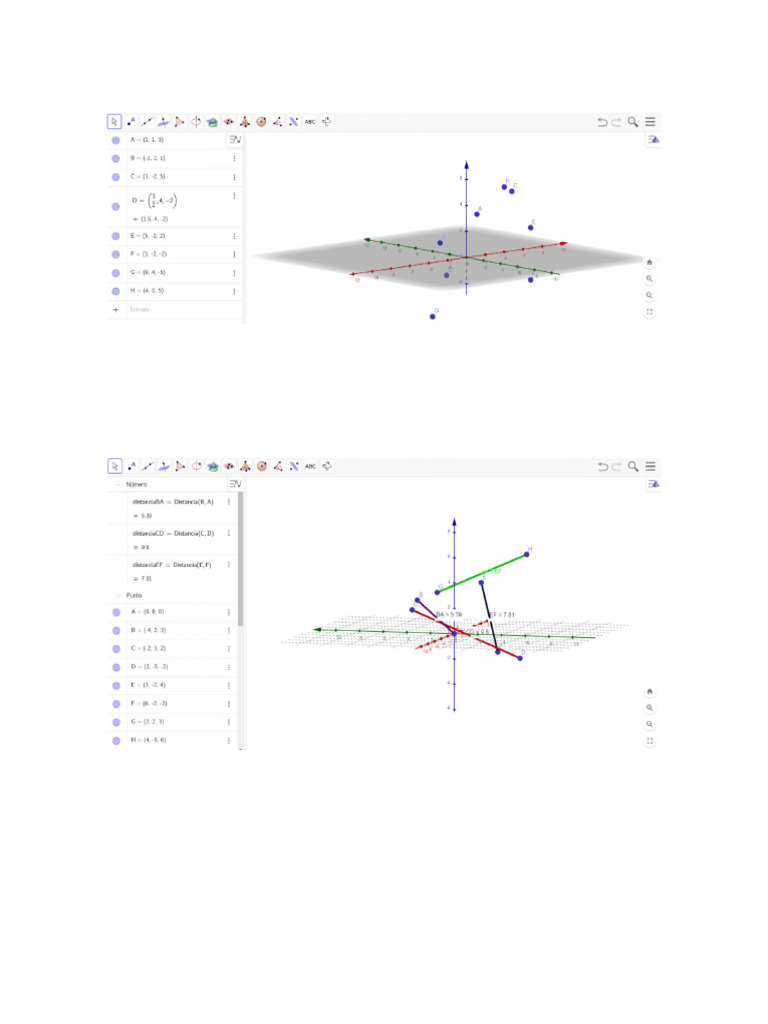 Practica 6 - Cordenadas 3D | PDF