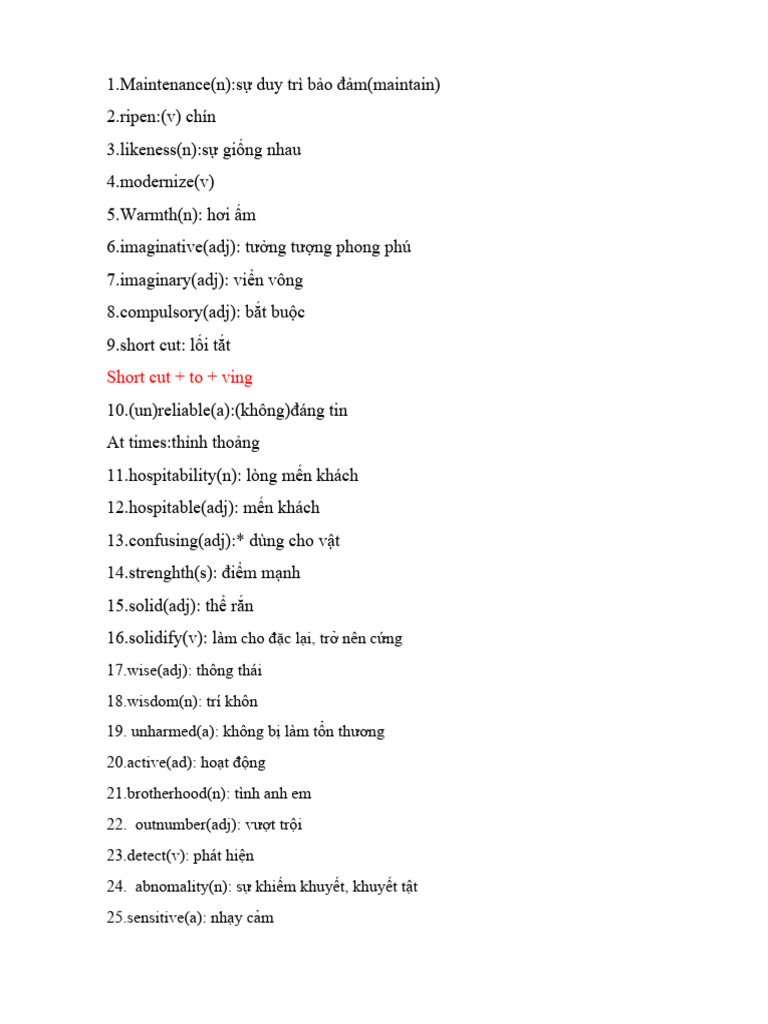 1000 Word Forms | PDF