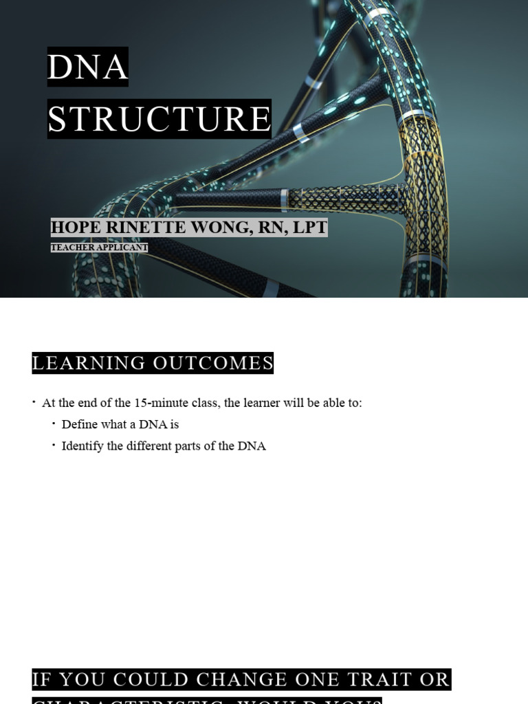 For Demo (Dna) | Download Free PDF | Dna | Nucleotides