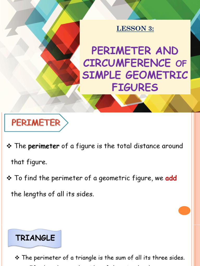 G6-MATH-Perimeter and Circumference-3rd-Grading | PDF | Circle | Rectangle